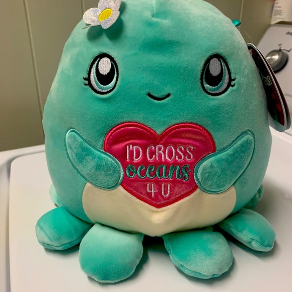 Squishmallows | Toys | 8 Valentine Olina The Octopus Squishmallow ...